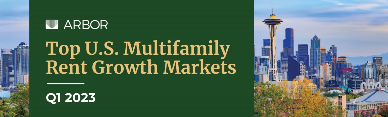 Top U.S. Multifamily Rent Growth Markets Q1 2023 - Arbor Realty